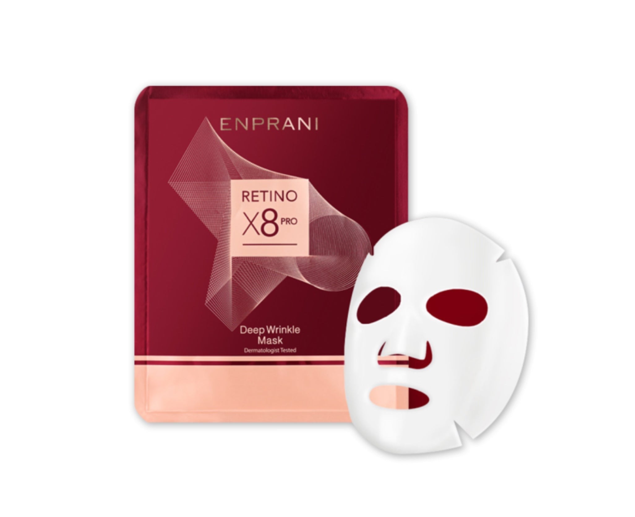 ENPRANI RETINO X8 PRO Deep Wrinkle Mask* – The Makeup Institute Los Angeles