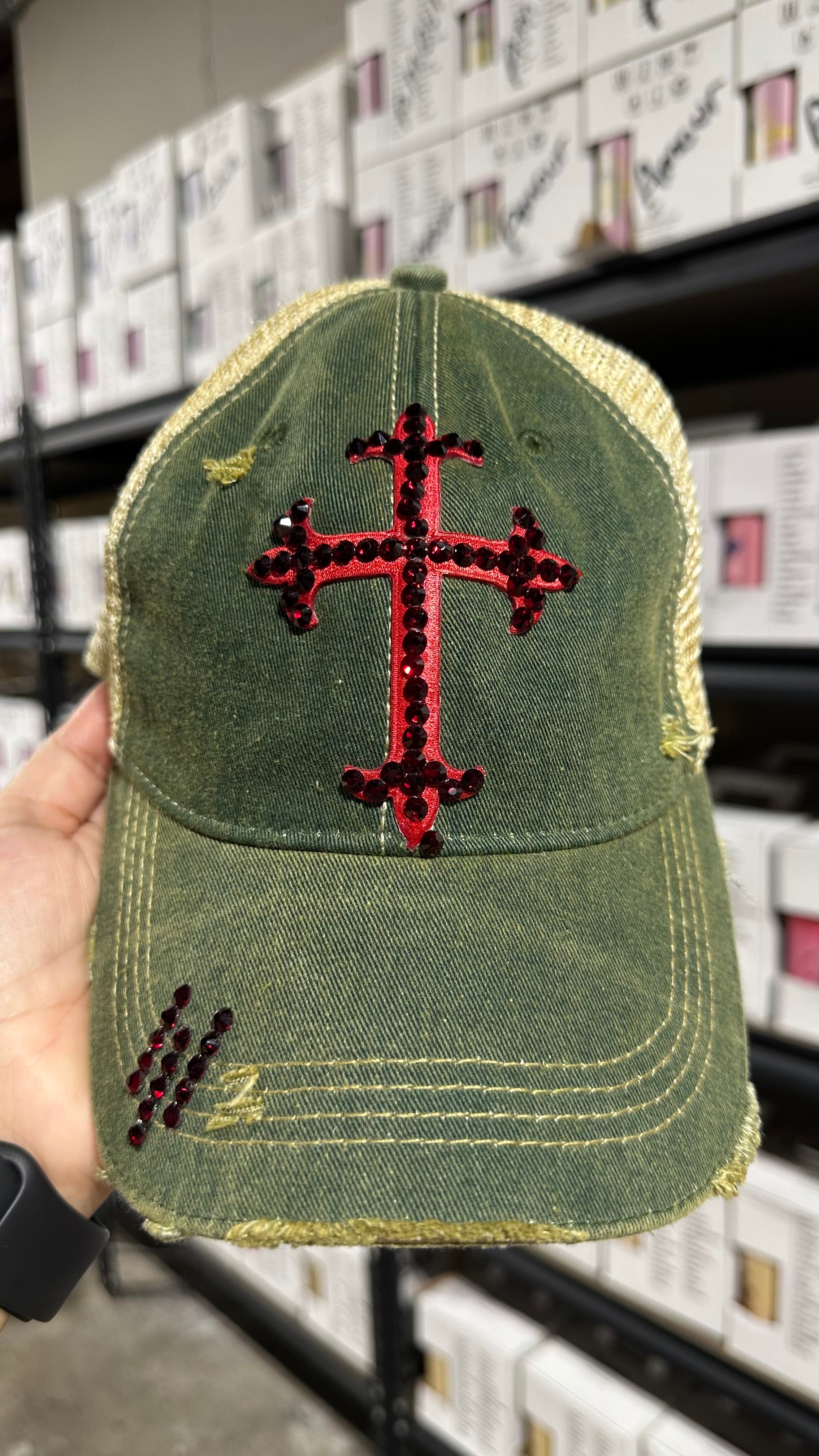 Dallas Green, Red Cross Hat – The Makeup Institute Los Angeles