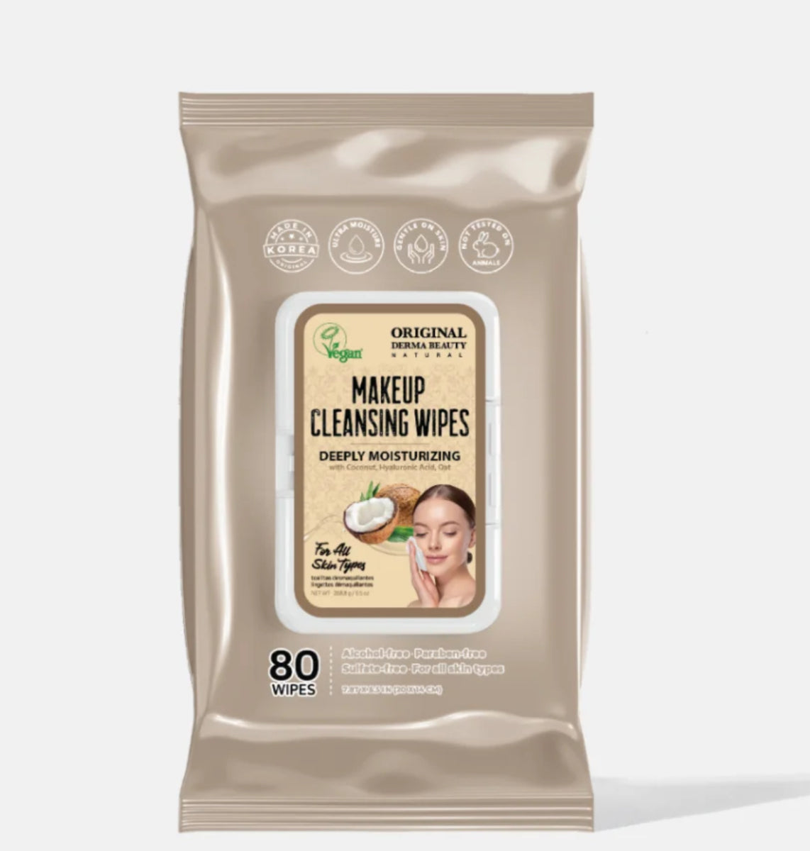 Original Derma Beauty | Deeply Moisturizing Makeup Cleansing Wipes – C ...