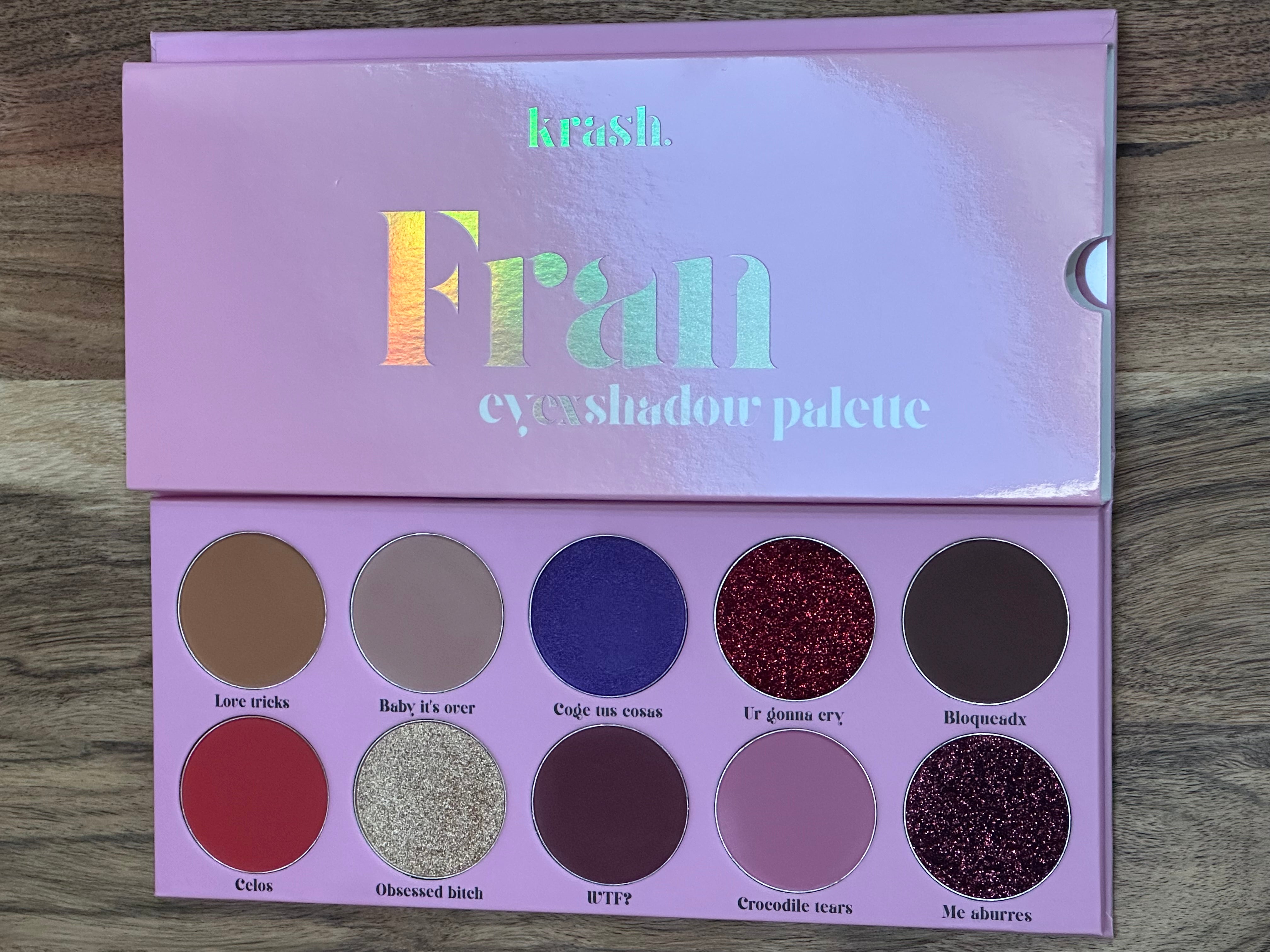 Fran Krash Kosmetics Eye Shadow Palette – The Makeup Institute Los Angeles