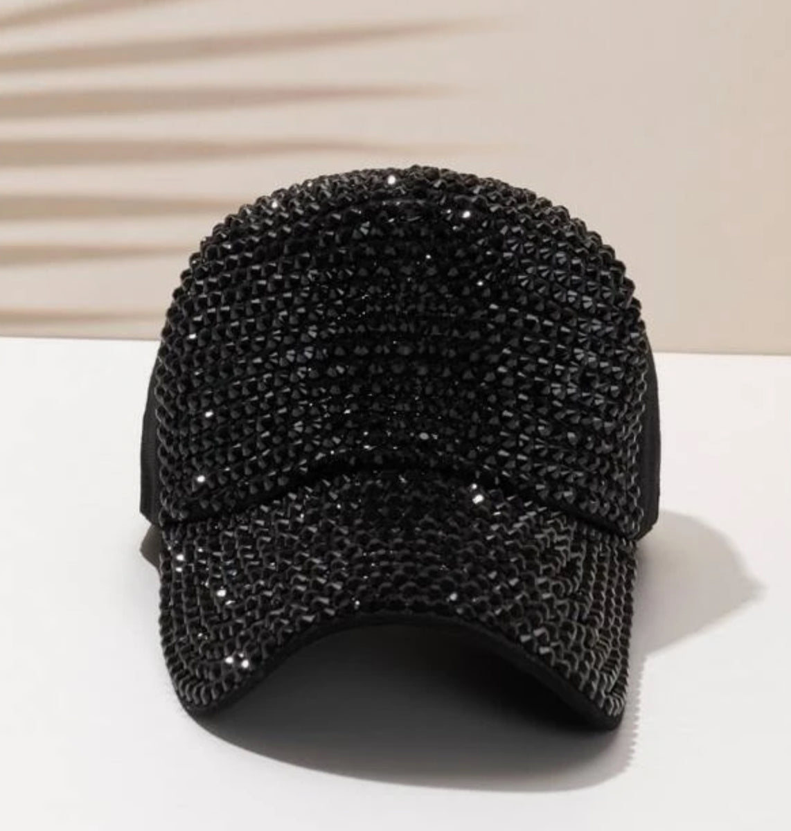 RHINESTONE BASEBALL CAP – The Makeup Institute Los Angeles